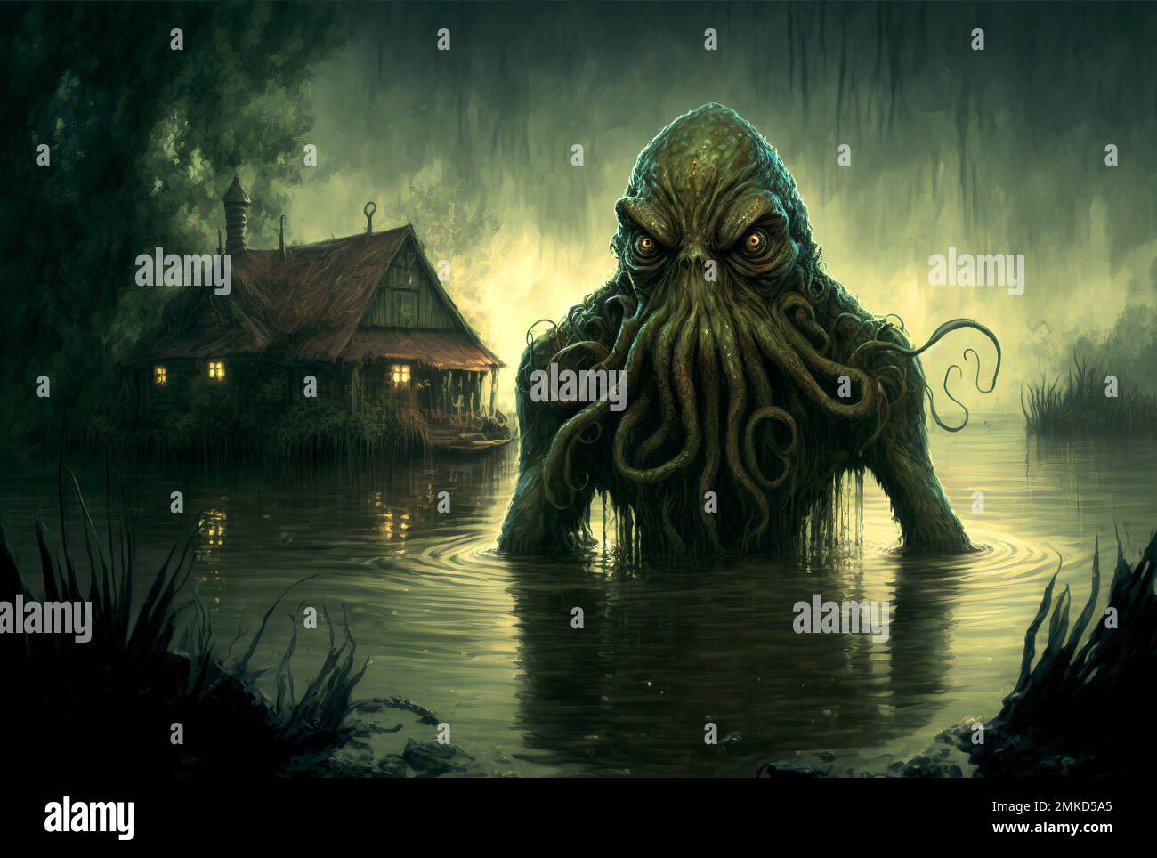 Swamp monster hi-res stock photography and images - Alamy