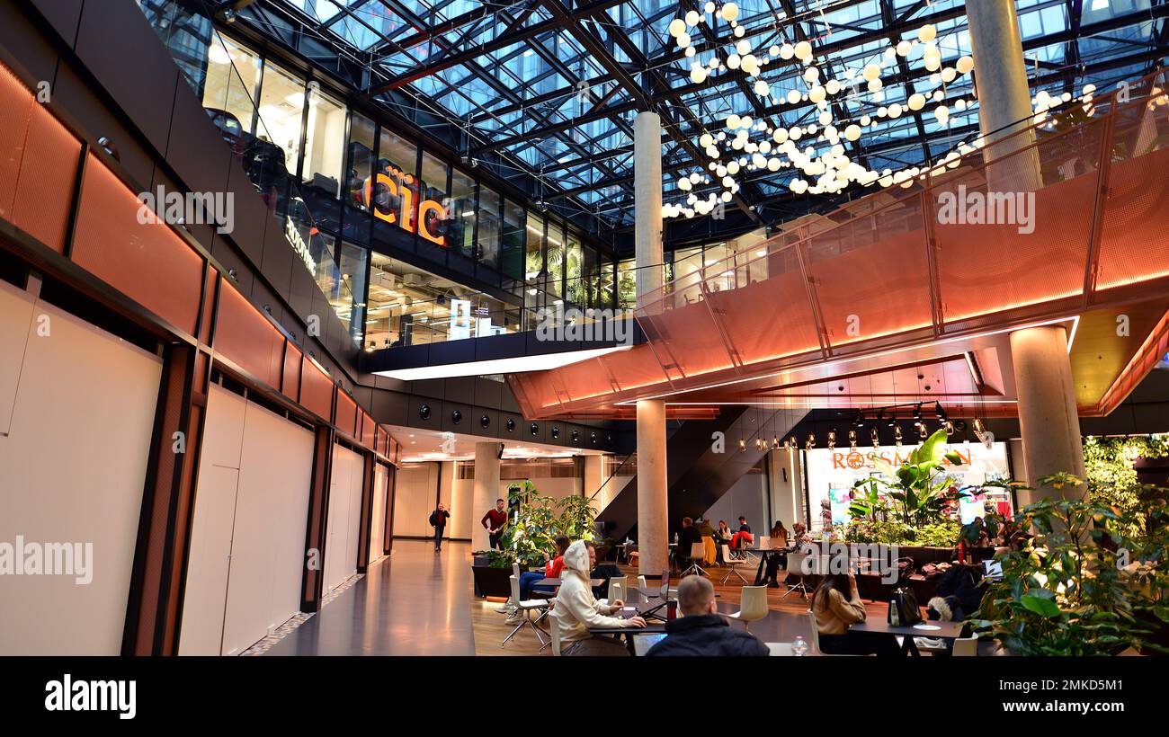 Warsaw, Poland. 1 December 2022. The interior of the Cambridge ...