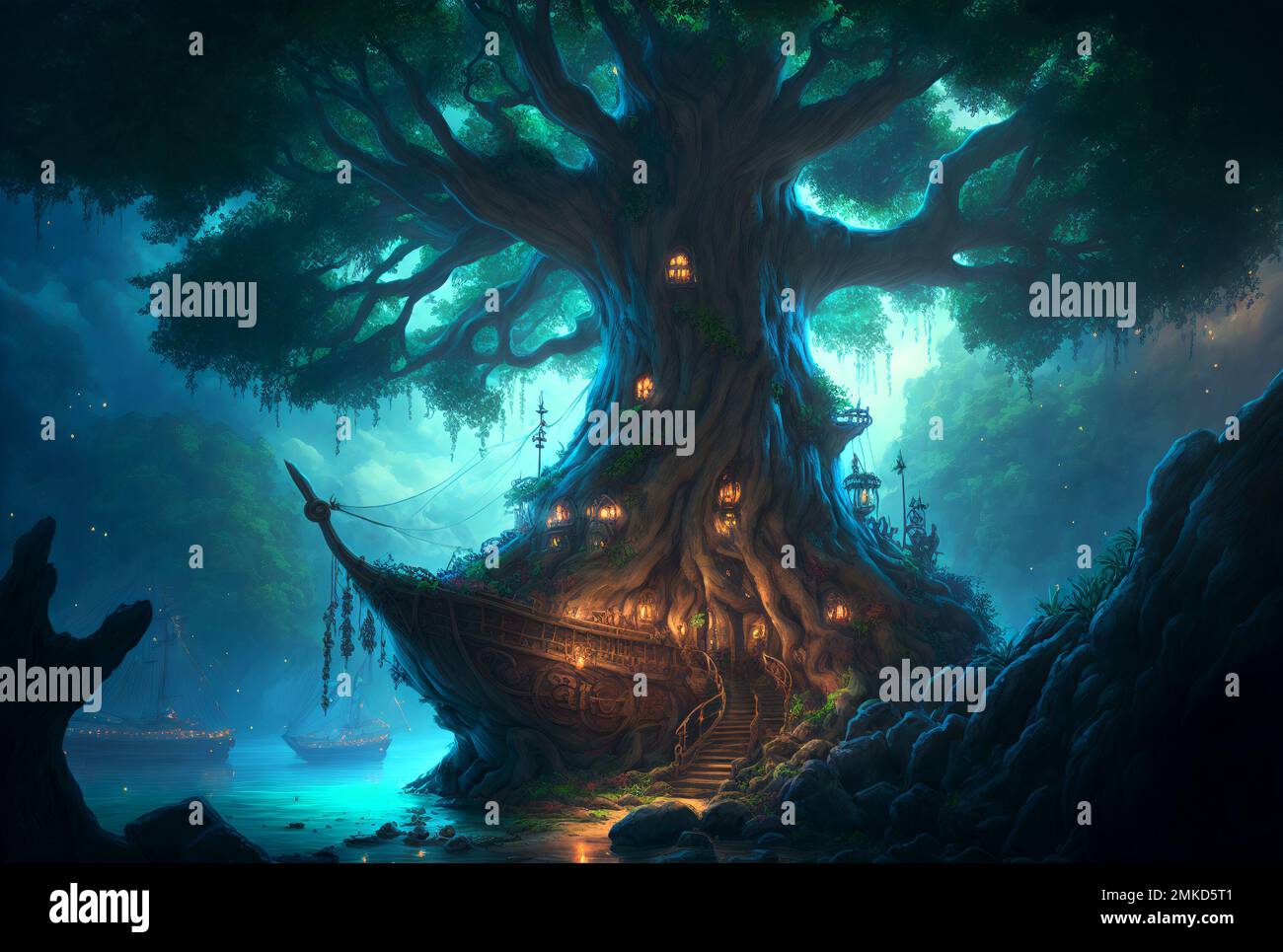 Fantasy galleon hi-res stock photography and images - Alamy