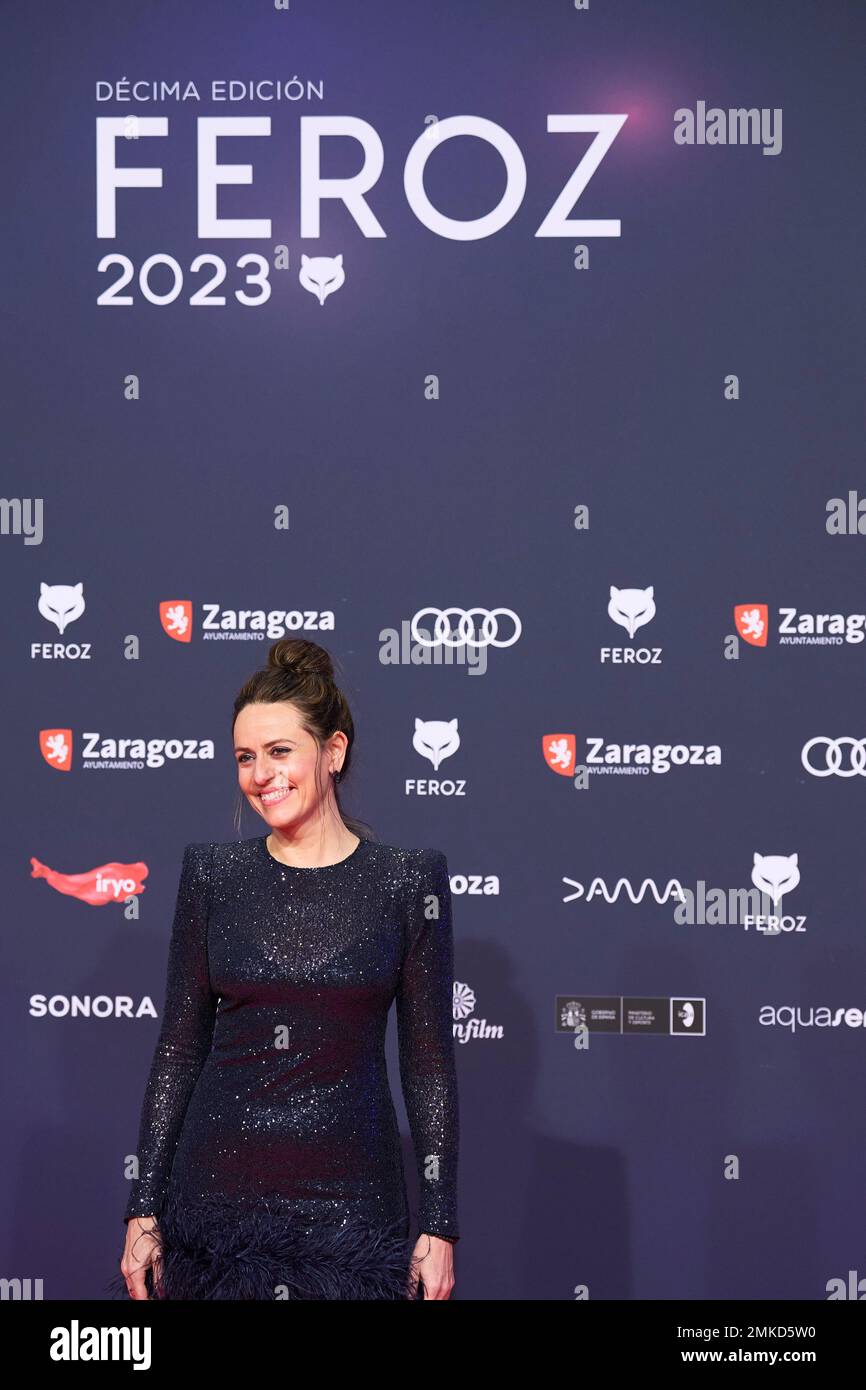 January 28, 2023, Zaragoza, Aragon, Spain: Itziar Ituno attends Feroz ...