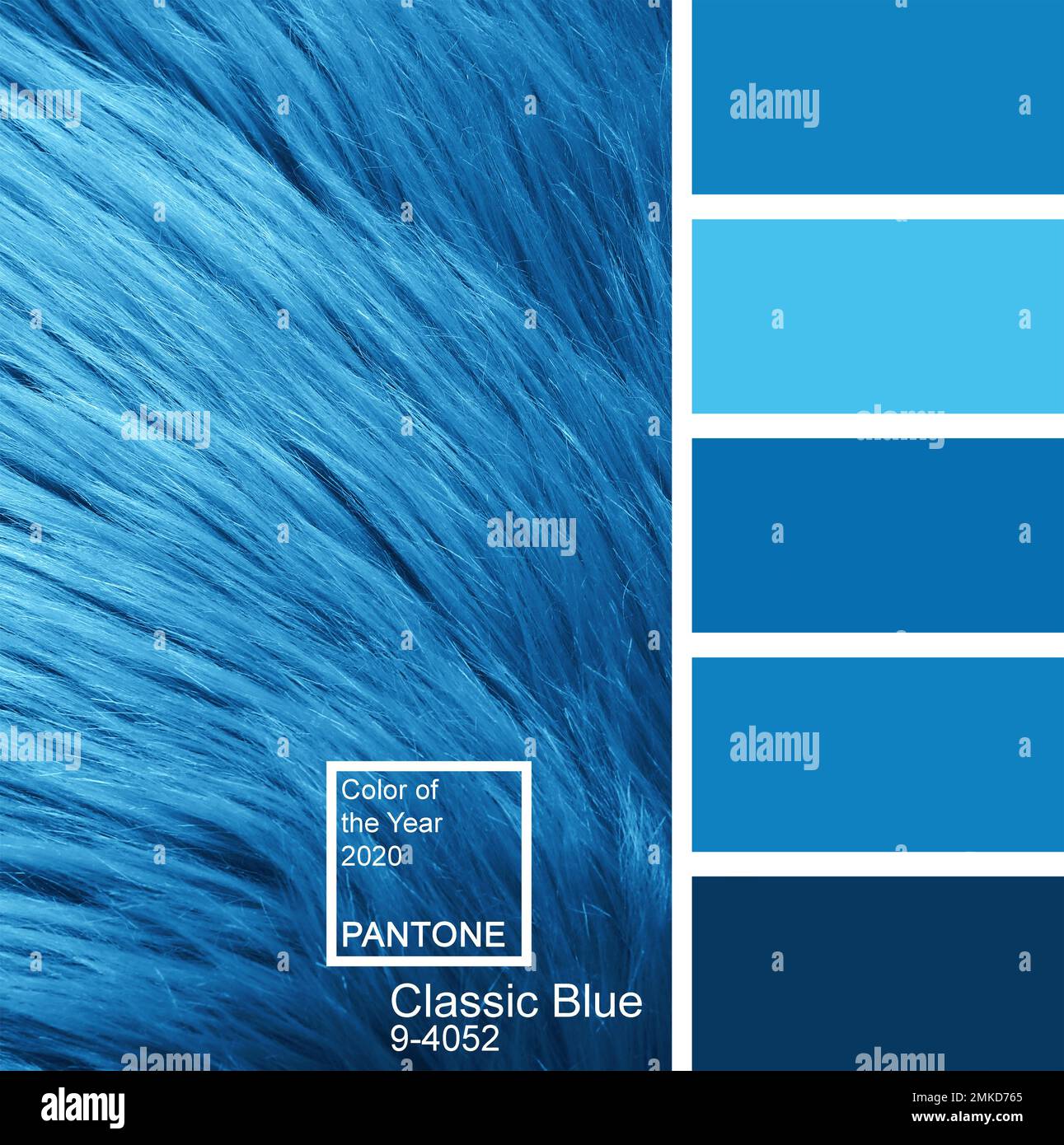 Faux fur as background and palette. Color of the year 2020 (Classic ...