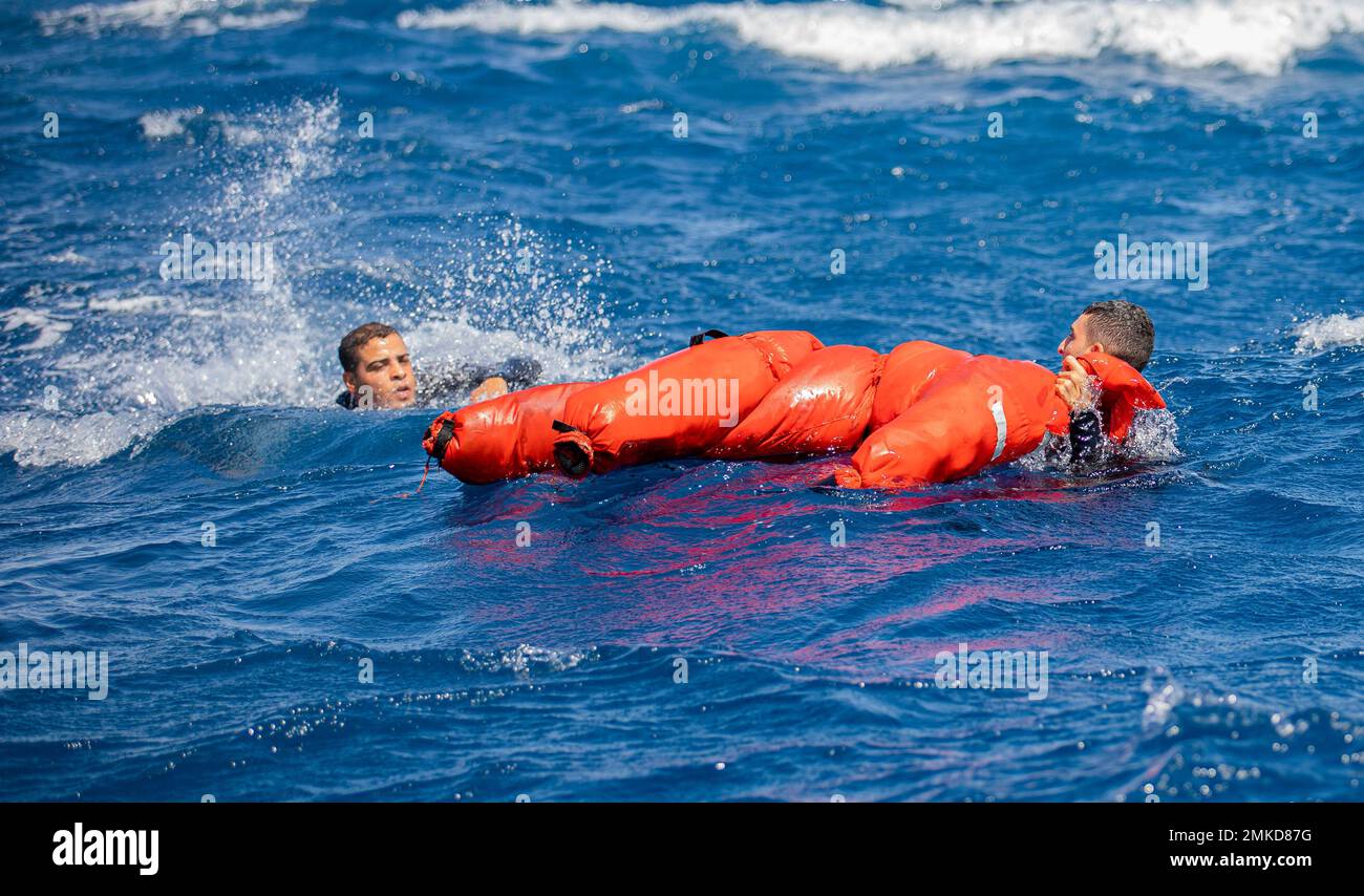 AQABA, Jordan – Royal Jordanian Navy Search and Rescue (SAR) swimmers ...