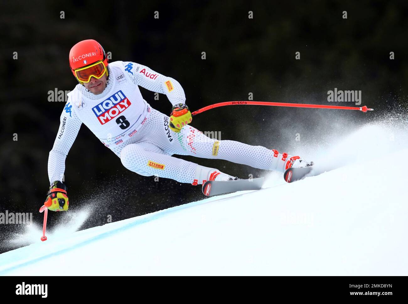 Italy's Christof Innerhofer competes in an alpine ski, men's World Cup ...