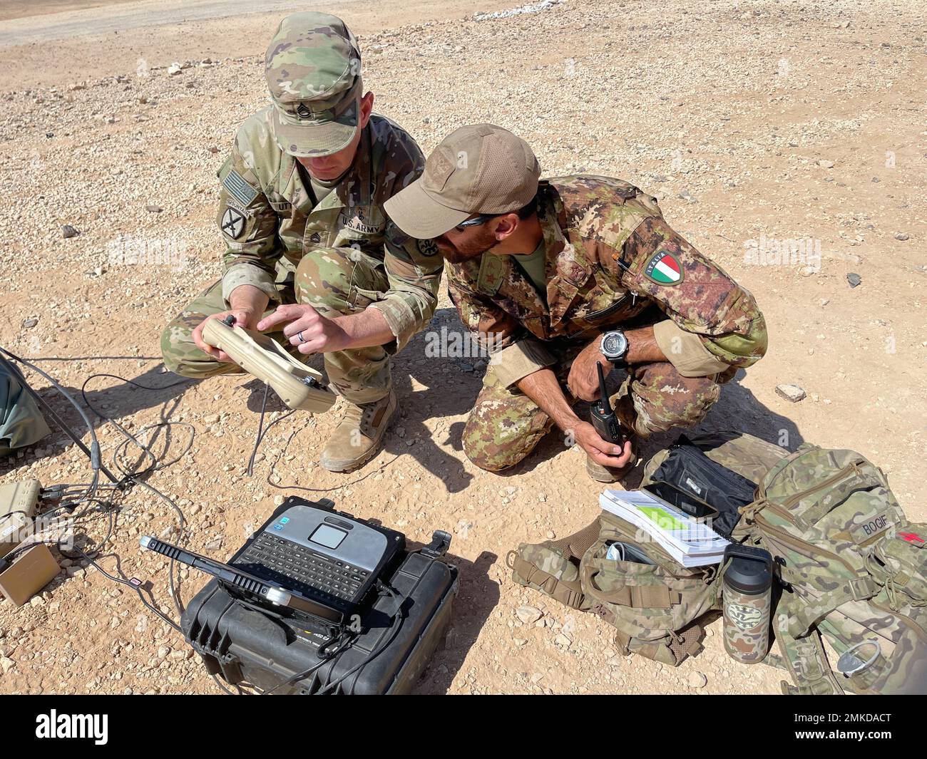 U.S Army Sgt. 1st Class Jay Utter, HHC 1-163rd Combined Arms Battalion ...