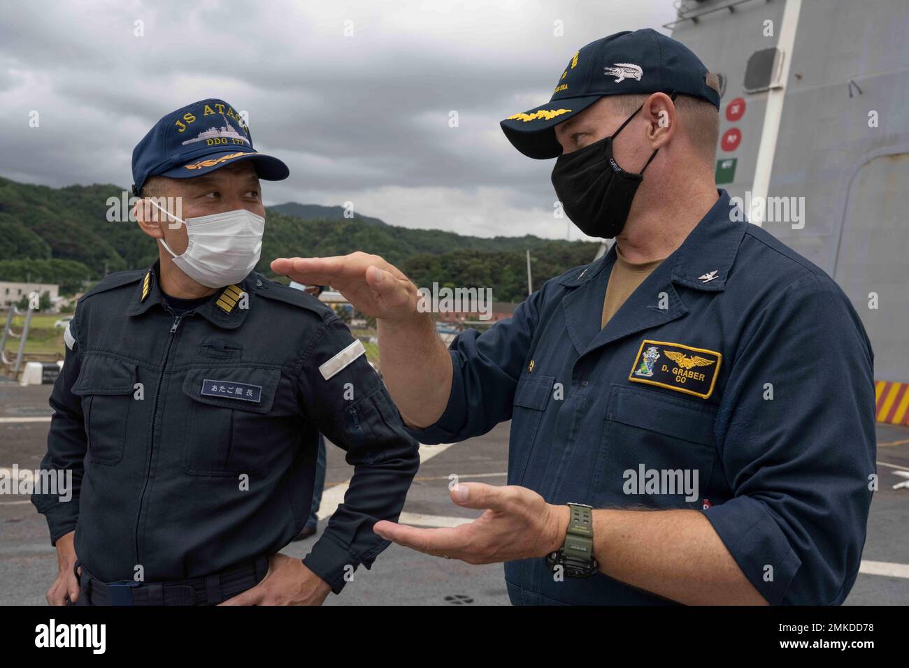 220908-N-XB010-2017 MAIZURU, Kyoto, Japan (Sept. 8, 2022) – Captain ...