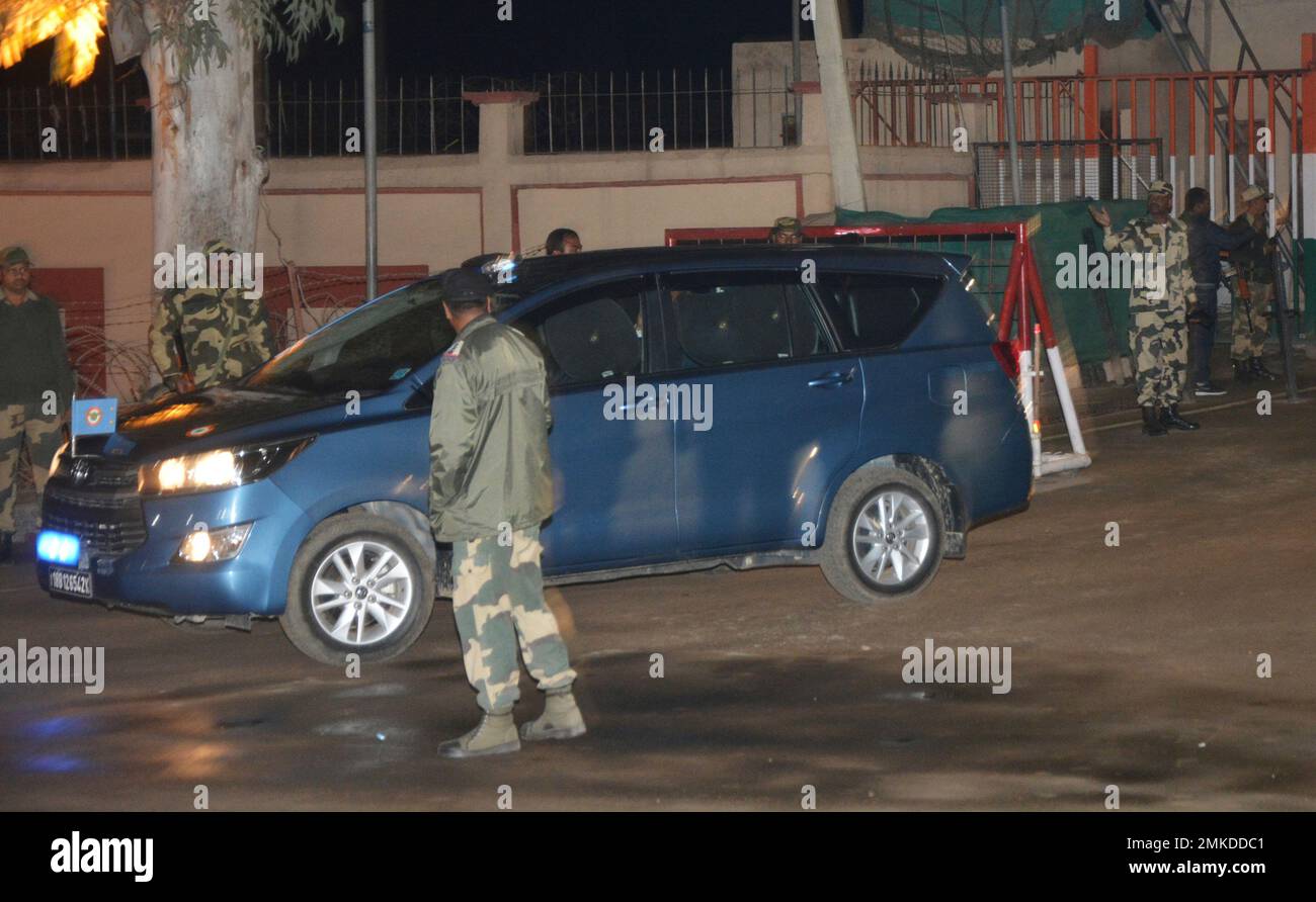 The convoy carrying Indian air force Wing Commander Abhinandan ...