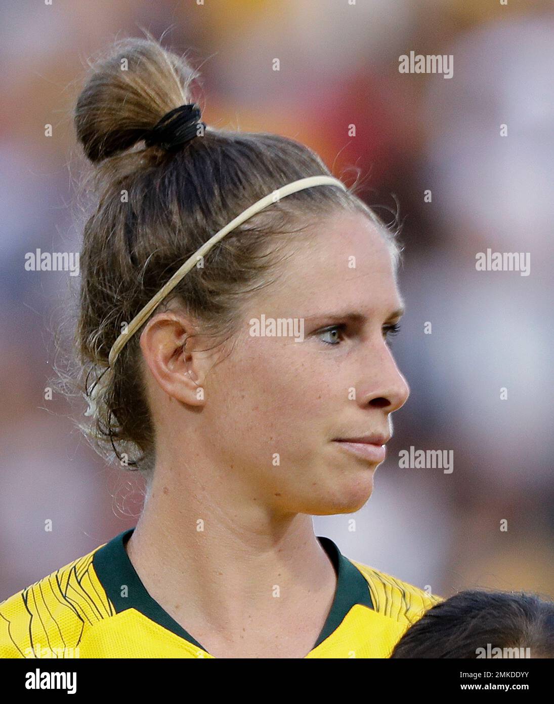 Australia's Elise Kellond-Knight is photographed before their Cup of ...
