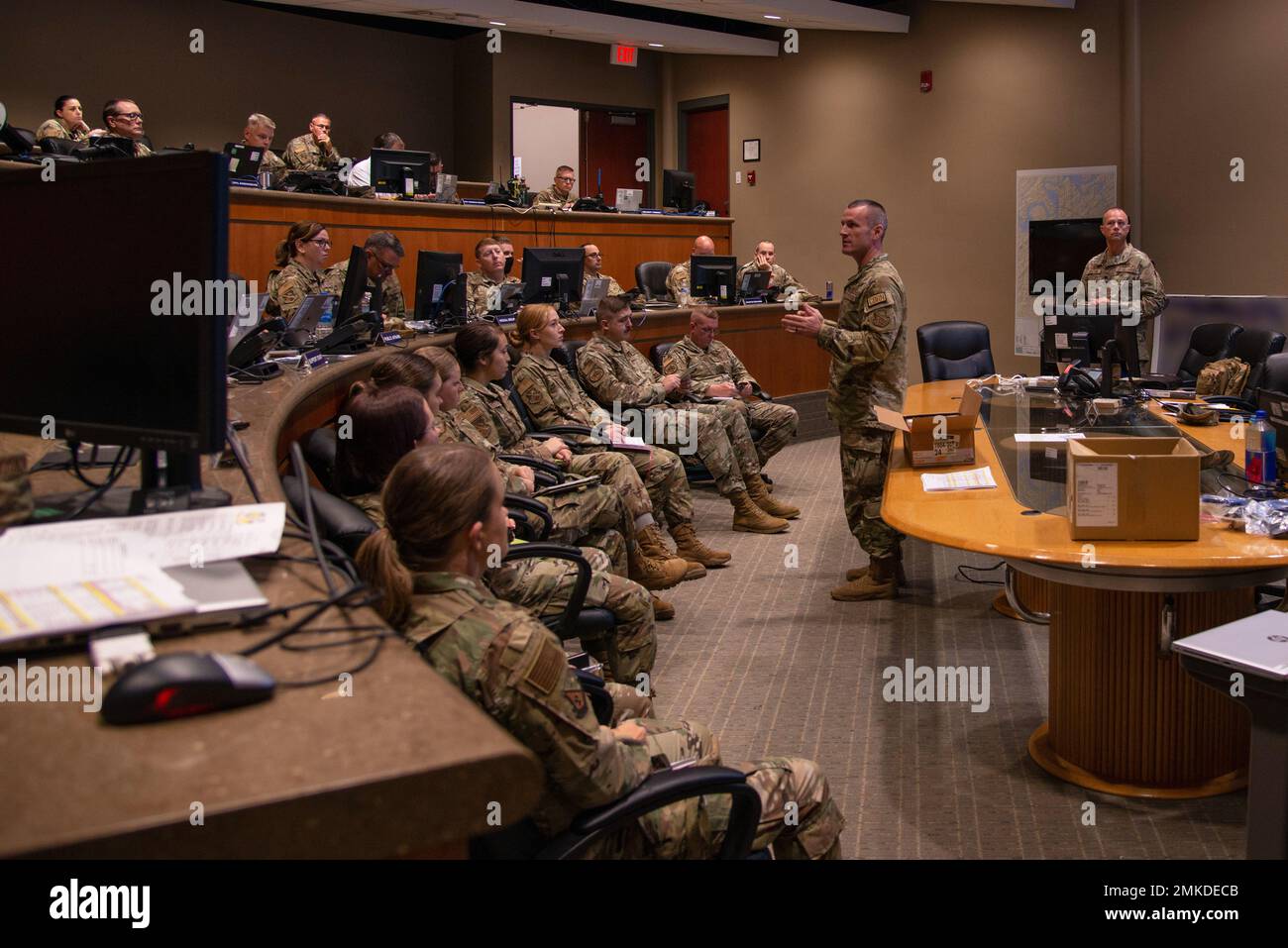 Senior Master Sgt. Steven Breeden, the emergency manager of the Smoky ...