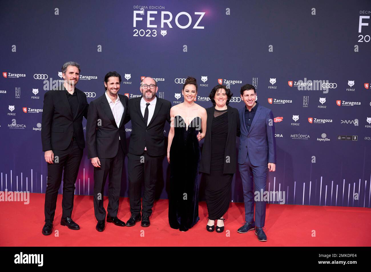 Zaragoza. Spain. 20230128, Juan Diego Botto, Leonor Watling attends ...