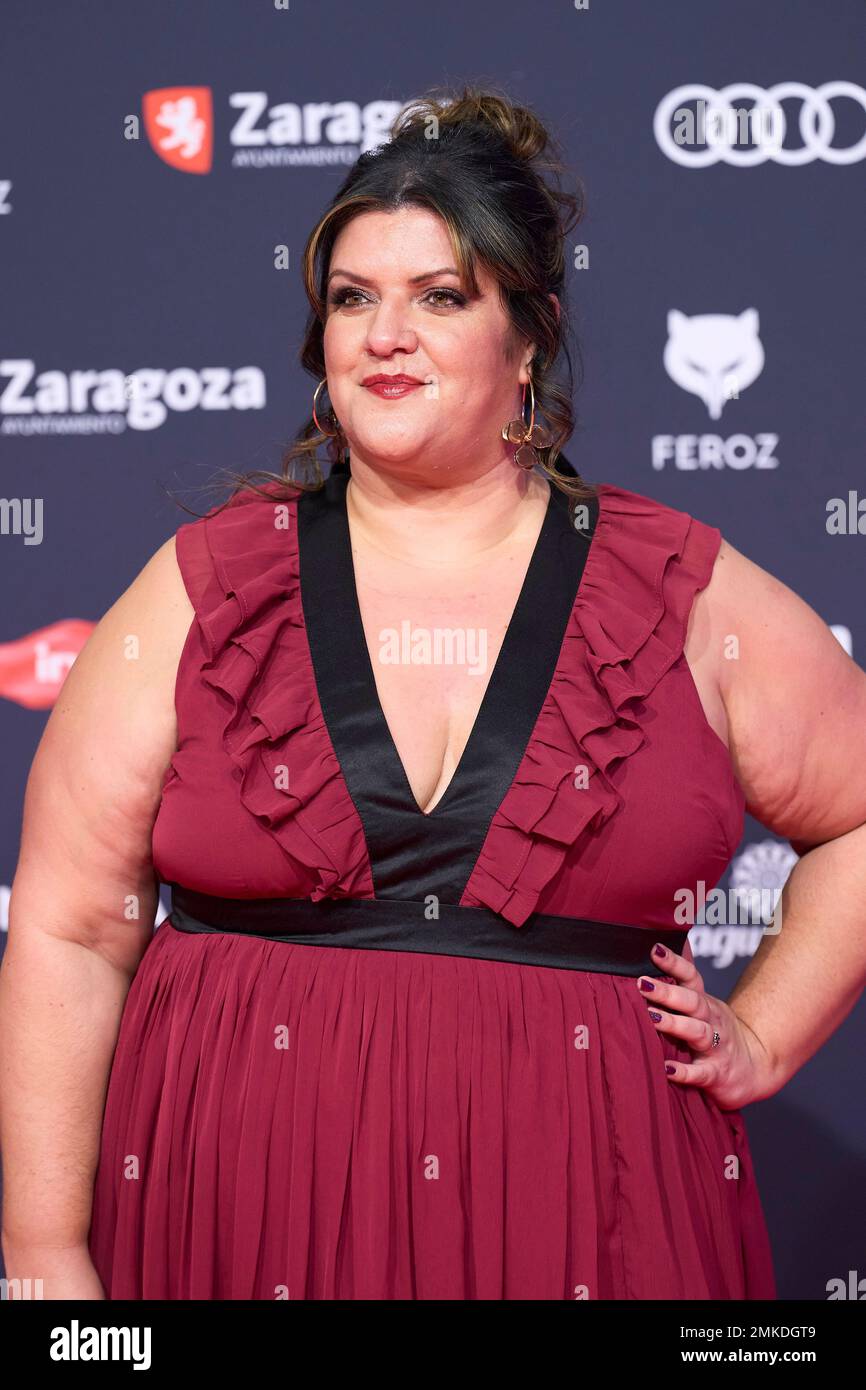 Zaragoza. Spain. 20230128, Coria Castillo attends Feroz Awards 2023 ...