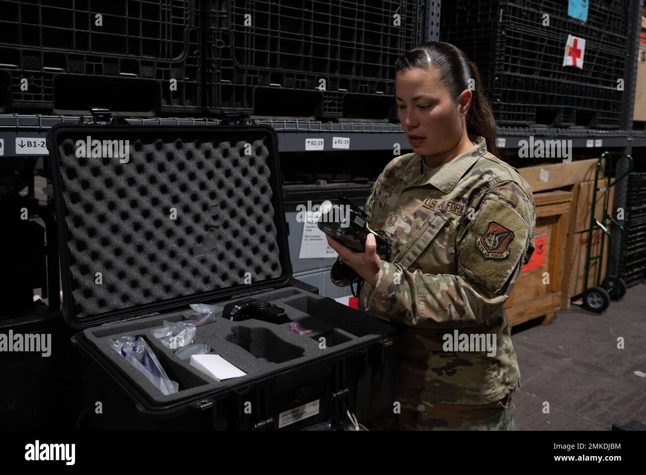 Tech. Sgt. Melanie Bedwell, 8th Healthcare Operations Squadron section ...
