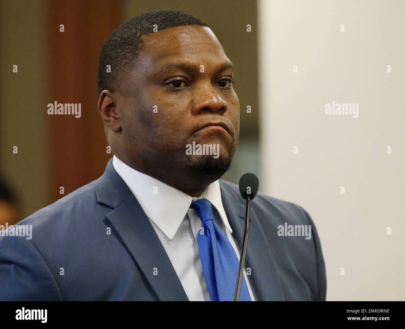 Oklahoma Democratic state Rep. Monroe Nichols is pictured during a ...