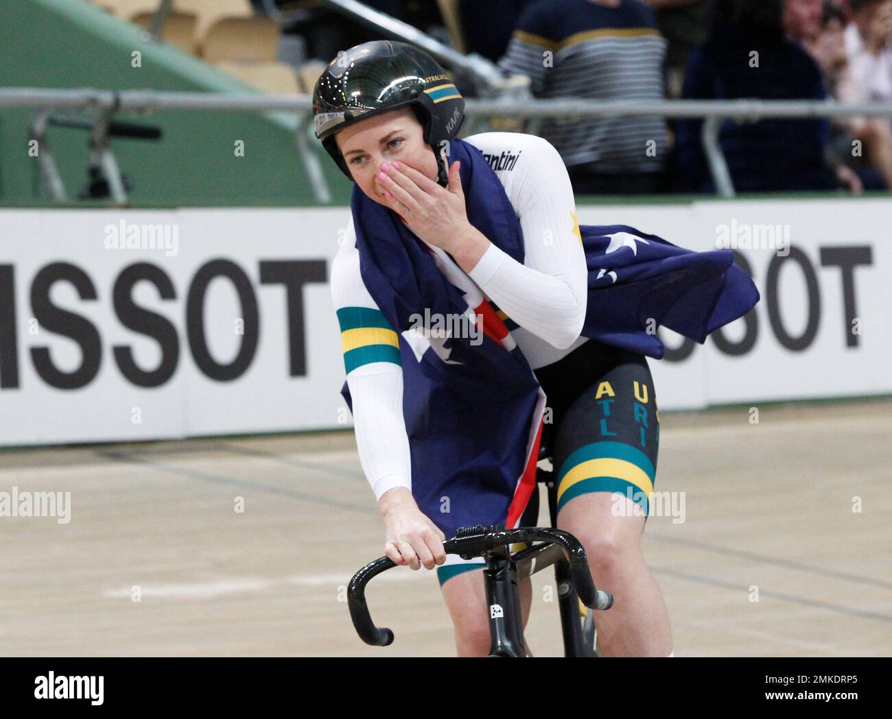 Australia's Stephanie Morton celebrates after winning the women's team ...