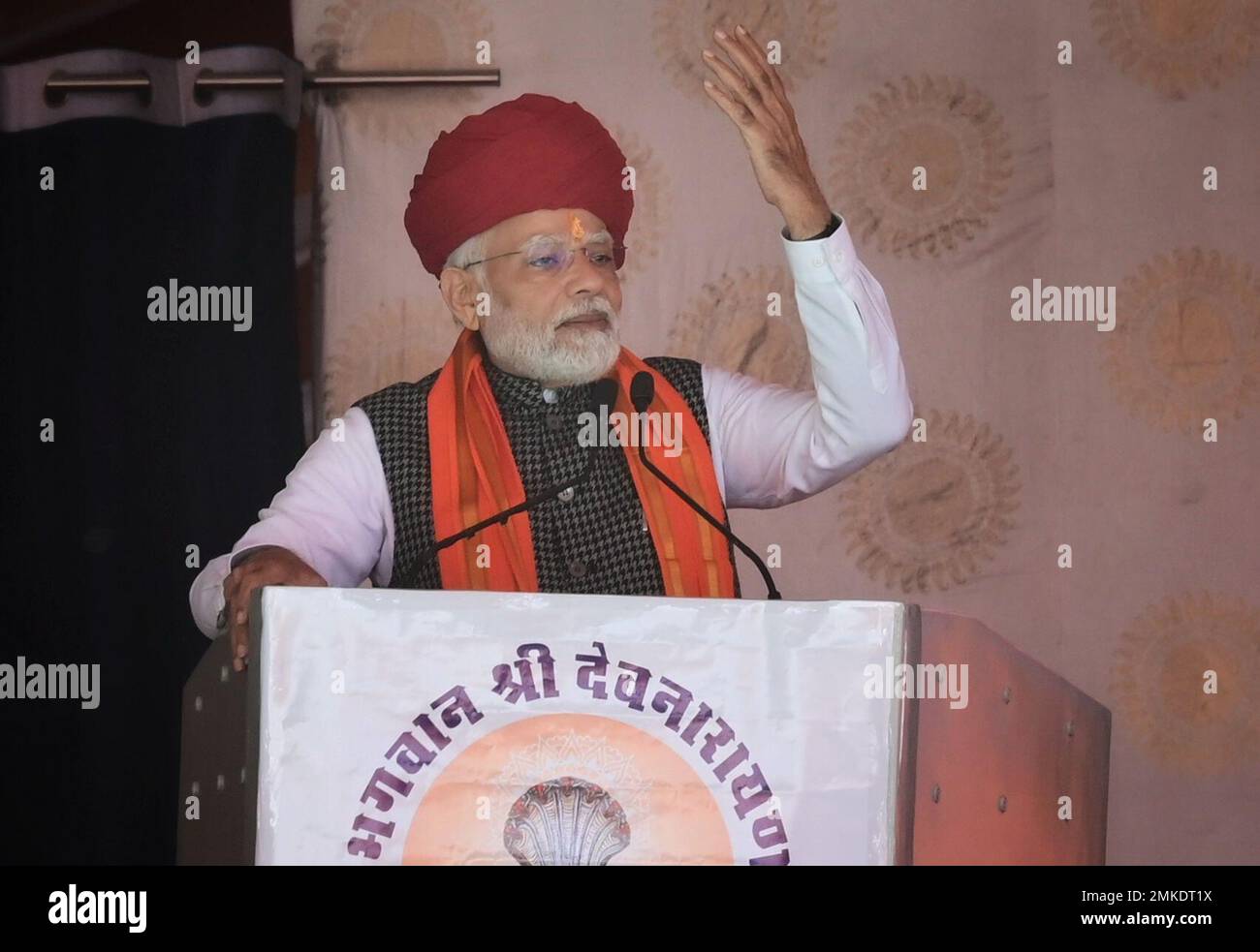 Bhilwara, Rajasthan, India. 28th Jan, 2023. Prime Minister Narendra ...