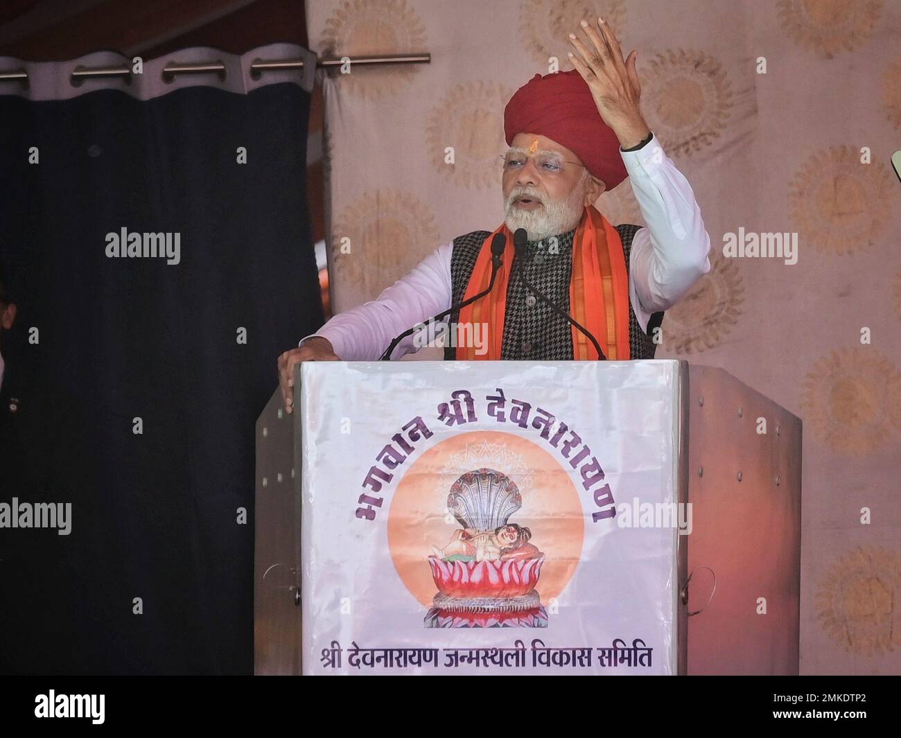 Bhilwara, Rajasthan, India. 28th Jan, 2023. Prime Minister Narendra ...