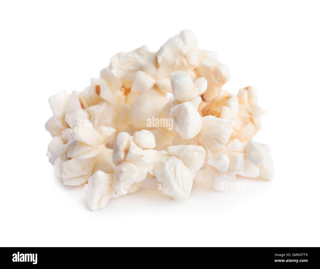 Tasty fresh pop corn isolated on white Stock Photo - Alamy