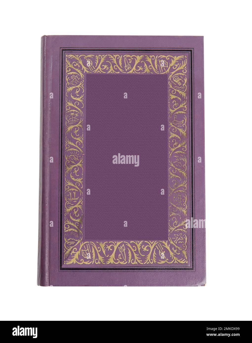 Top view antique book cover Cut Out Stock Images & Pictures - Alamy