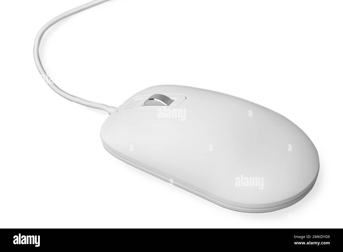 Modern wired optical mouse isolated on white Stock Photo - Alamy