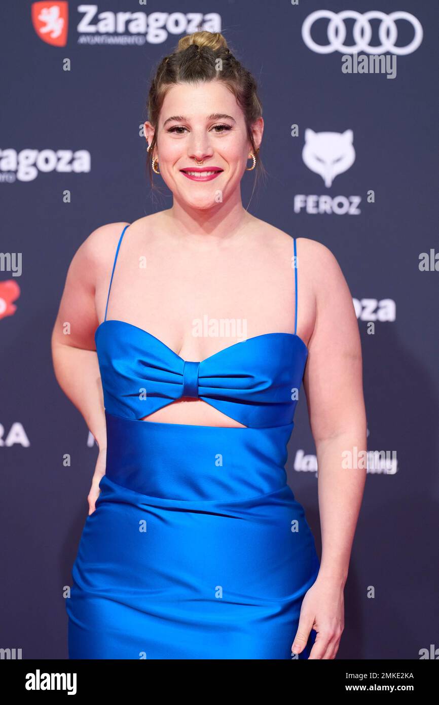 January 28, 2023, Zaragoza, Aragon, Spain: Angela Cervantes attends ...