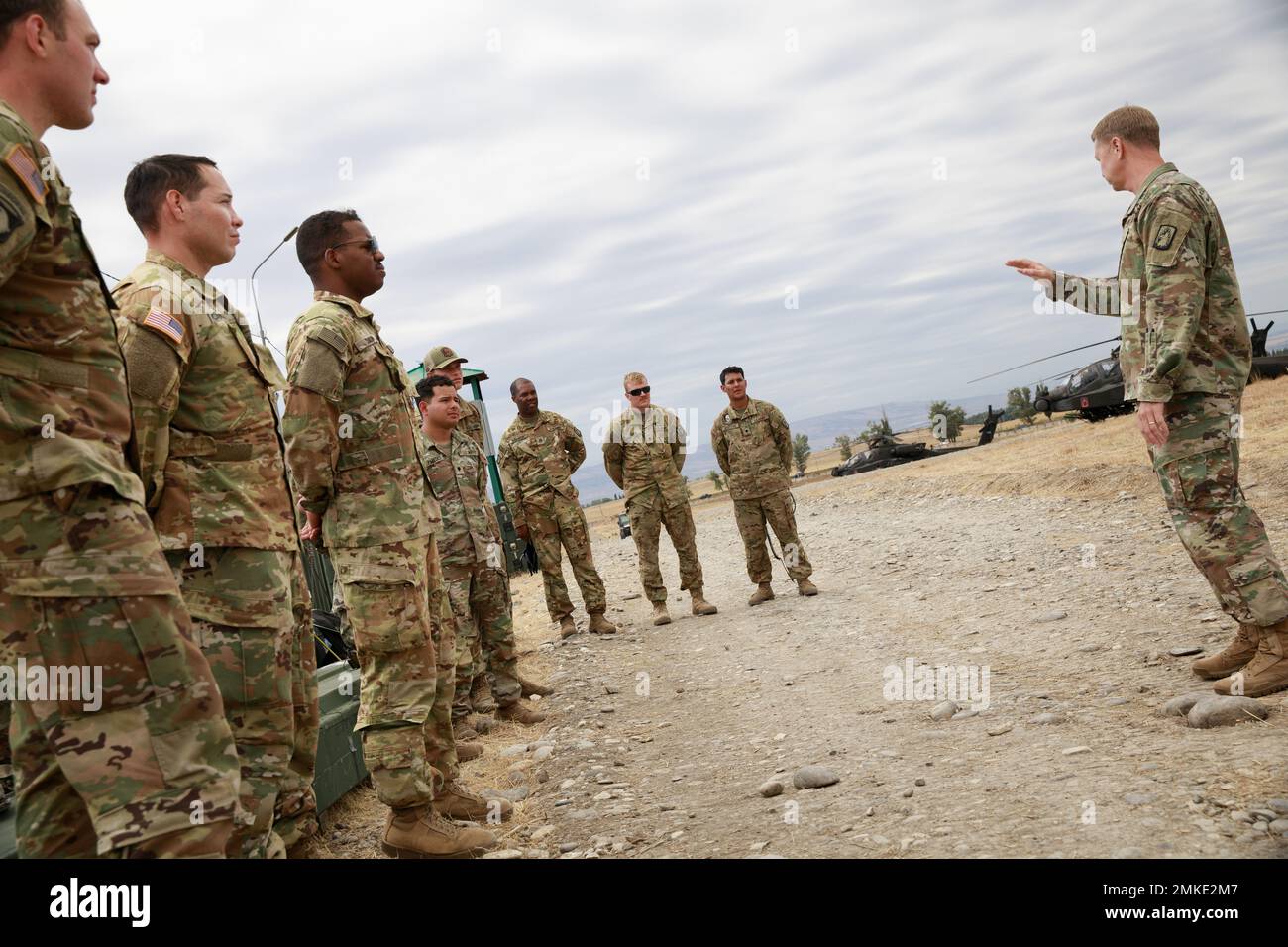 Col. Patrick Schuck, commander, 12th Combat Aviation Brigade ...