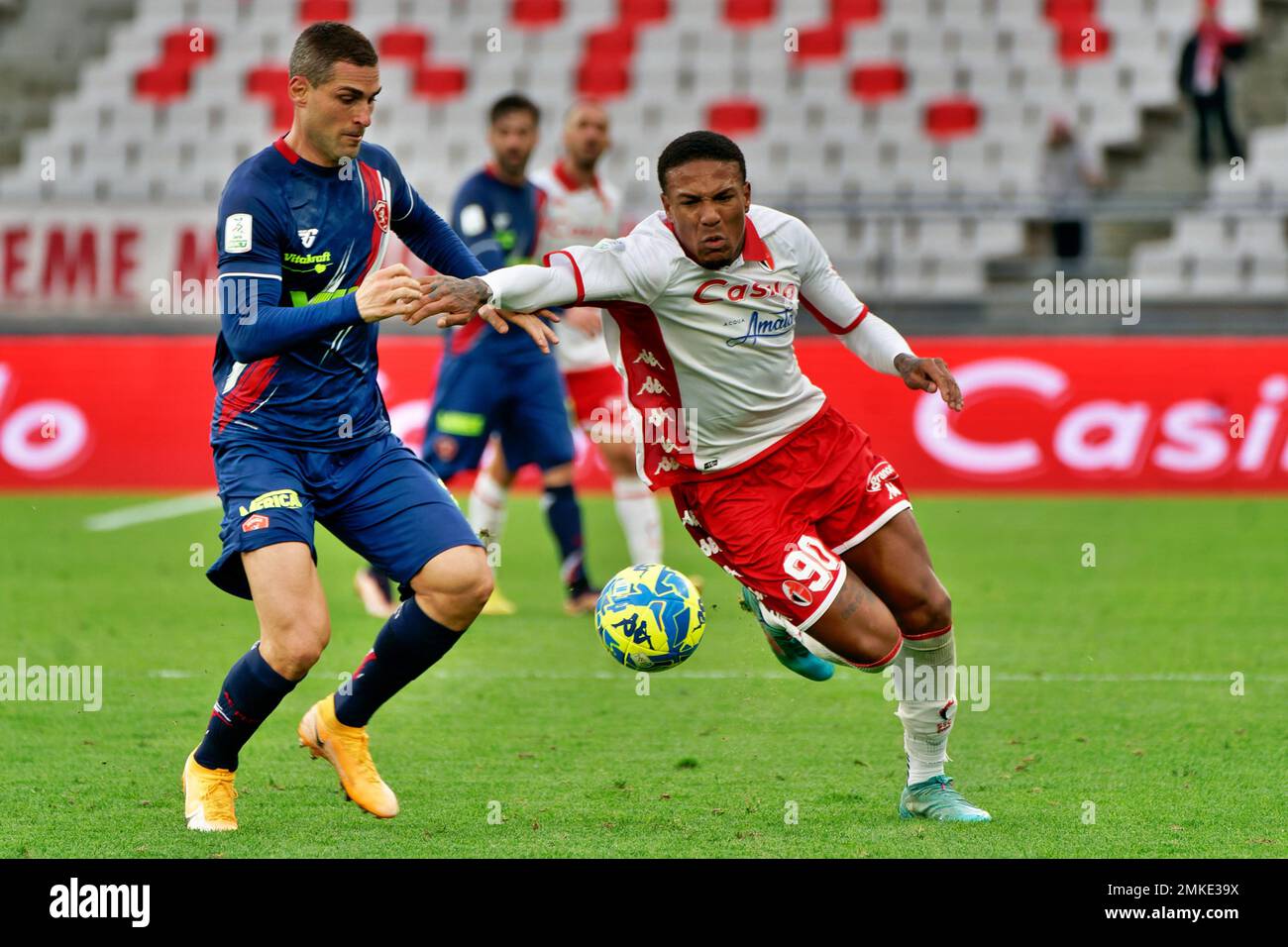 San Nicola stadium, Bari, Italy, January 28, 2023, Michael Folorunsho ...