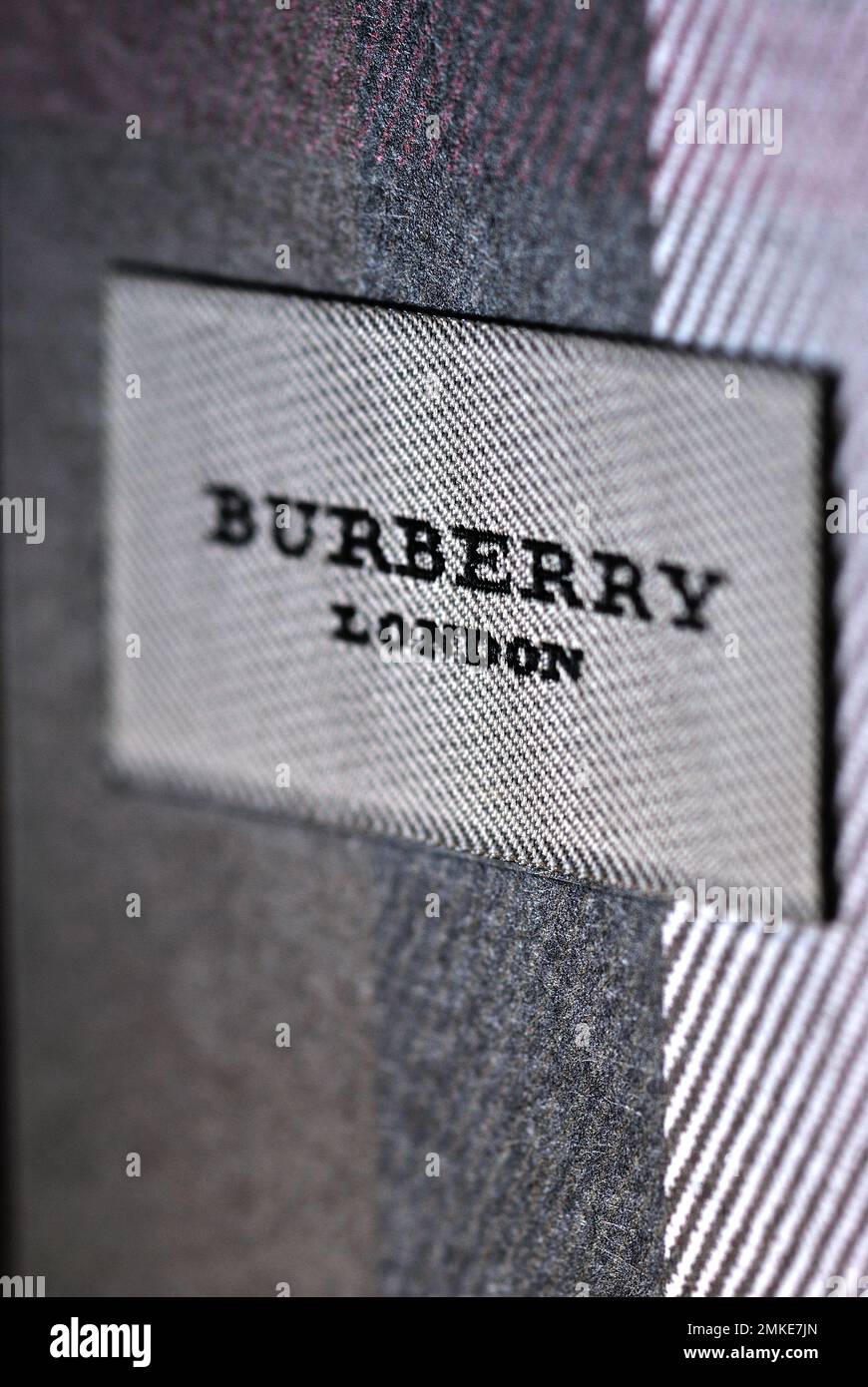Burberry perfum box fragrance classic spirit hi-res stock photography ...