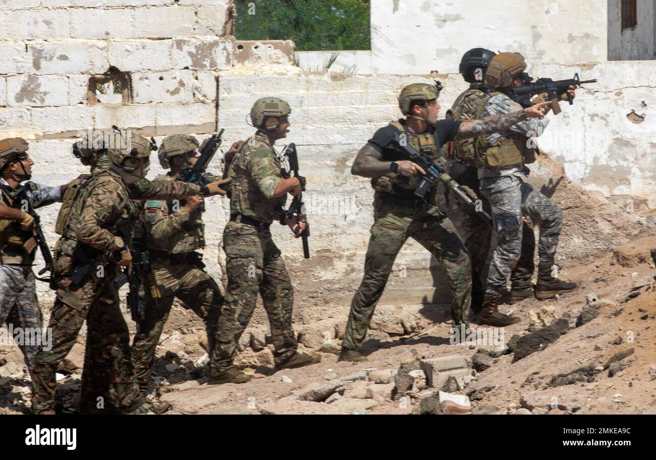 AQABA, Jordan - Operators with the U.S. Naval Special Warfare Group ...