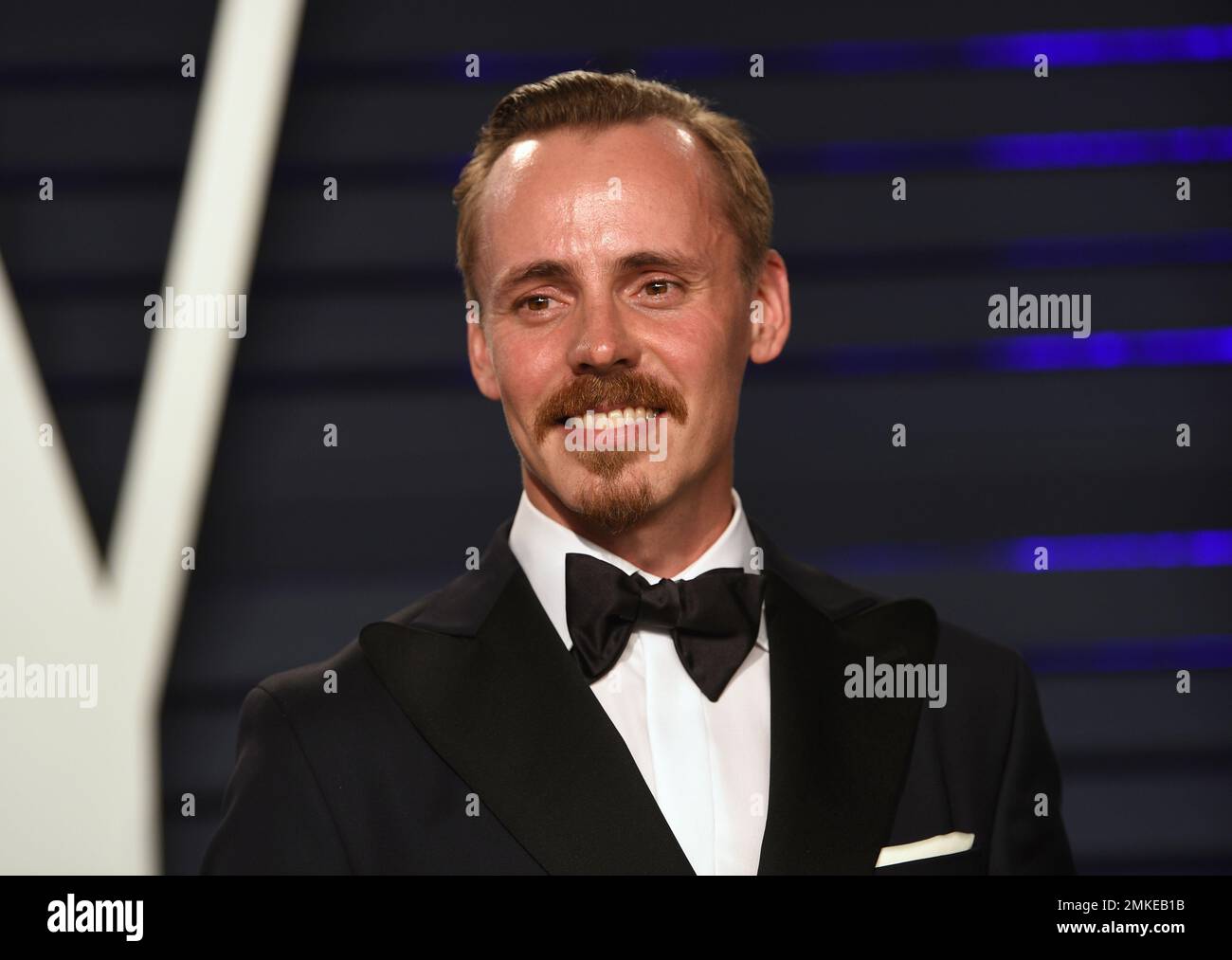 Jasper Paakkonen arrives at the Vanity Fair Oscar Party on Sunday, Feb ...