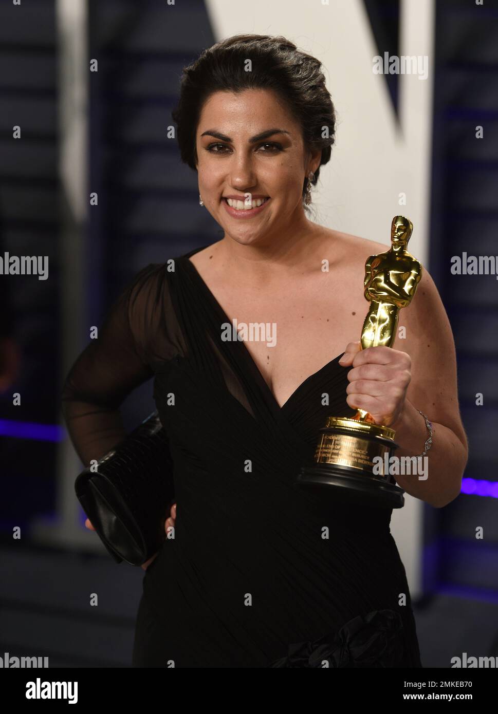 Rayka Zehtabchi, winner of the award for best documentary (short ...