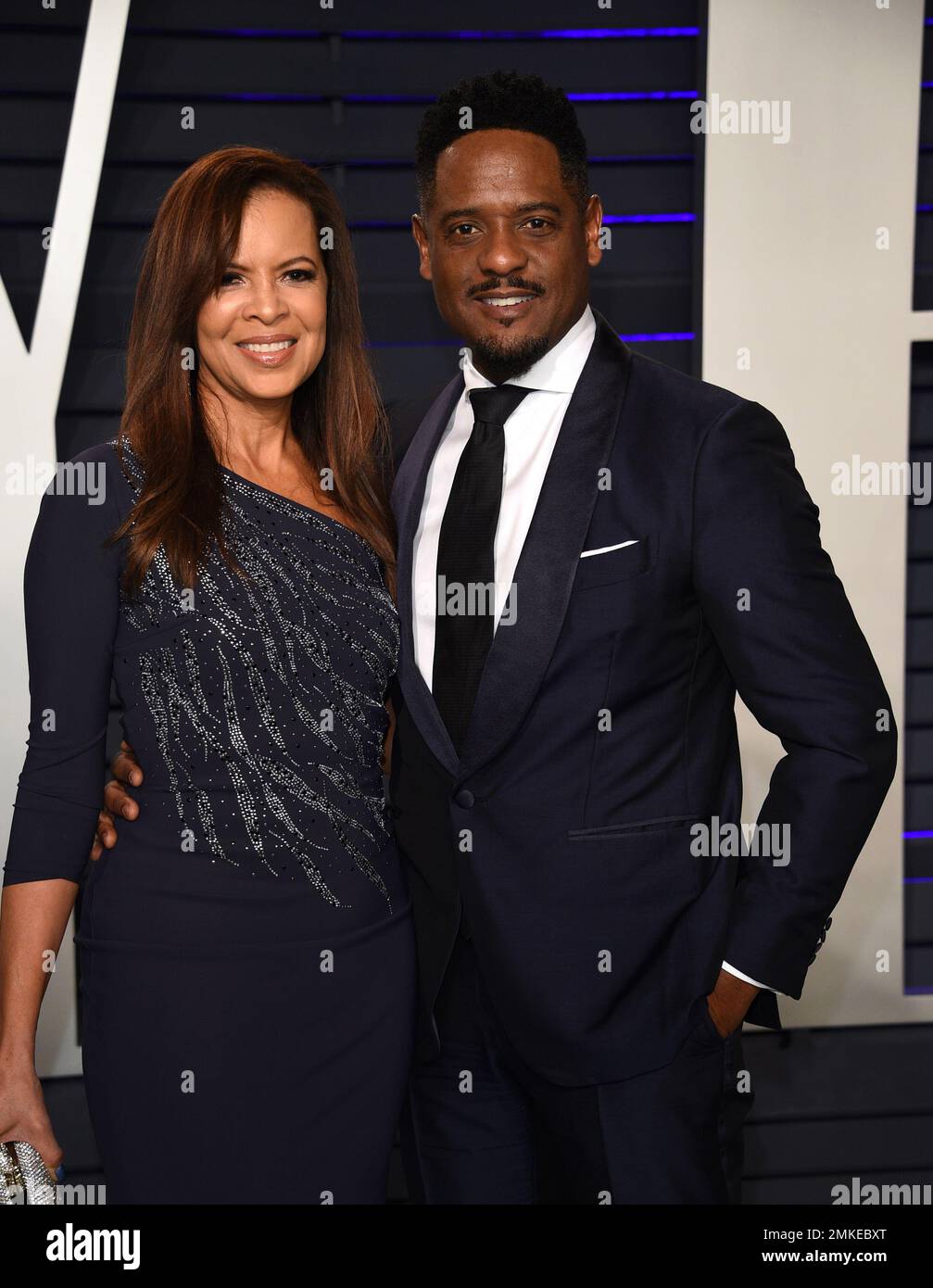 Desiree DaCosta, left, and Blair Underwood arrive at the Vanity Fair ...
