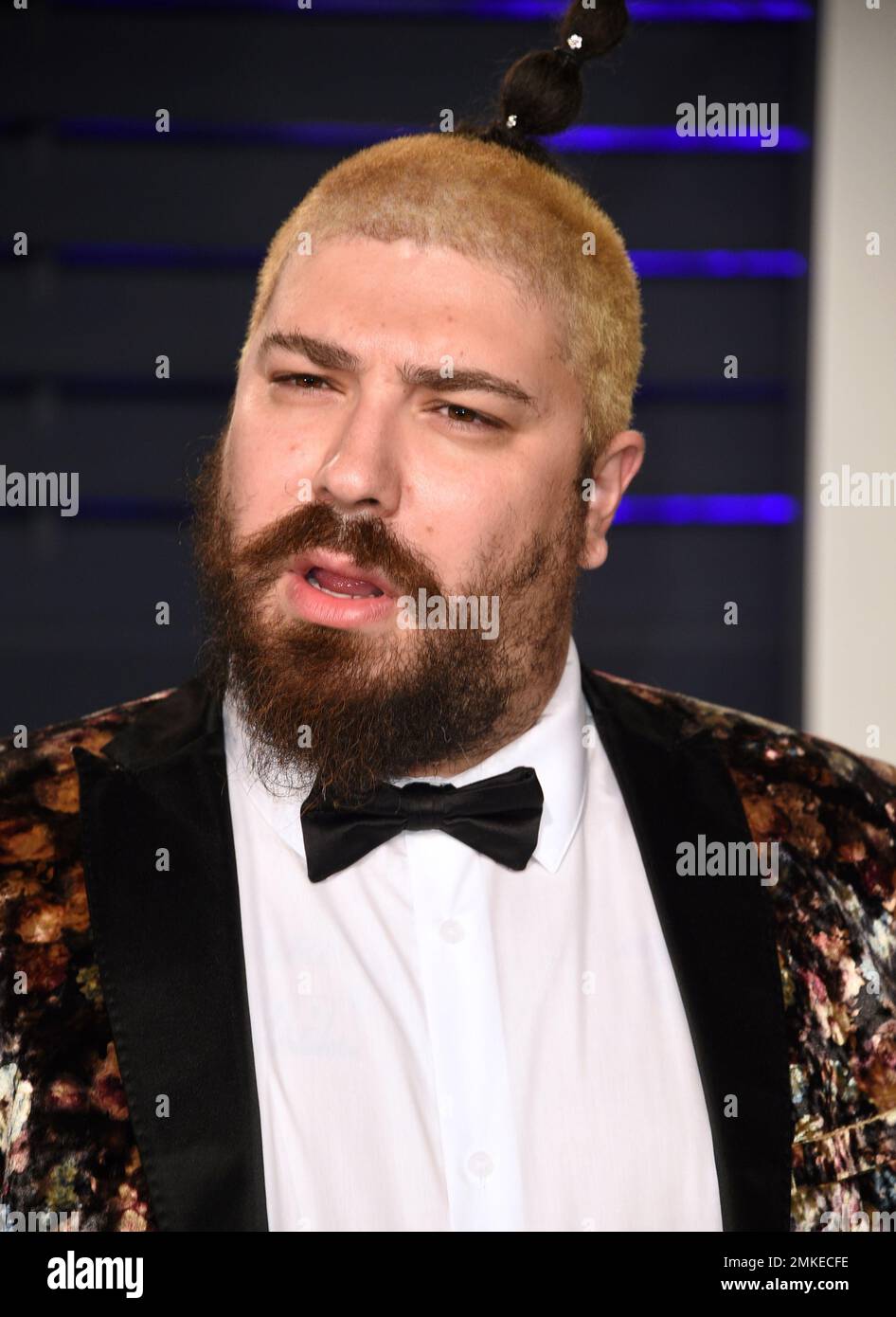 Josh Ostrovsky arrives at the Vanity Fair Oscar Party on Sunday, Feb ...