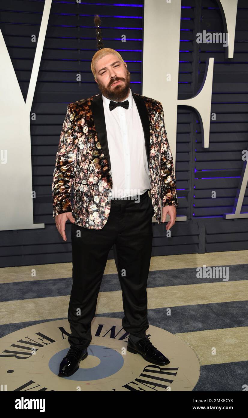 Josh Ostrovsky arrives at the Vanity Fair Oscar Party on Sunday, Feb ...