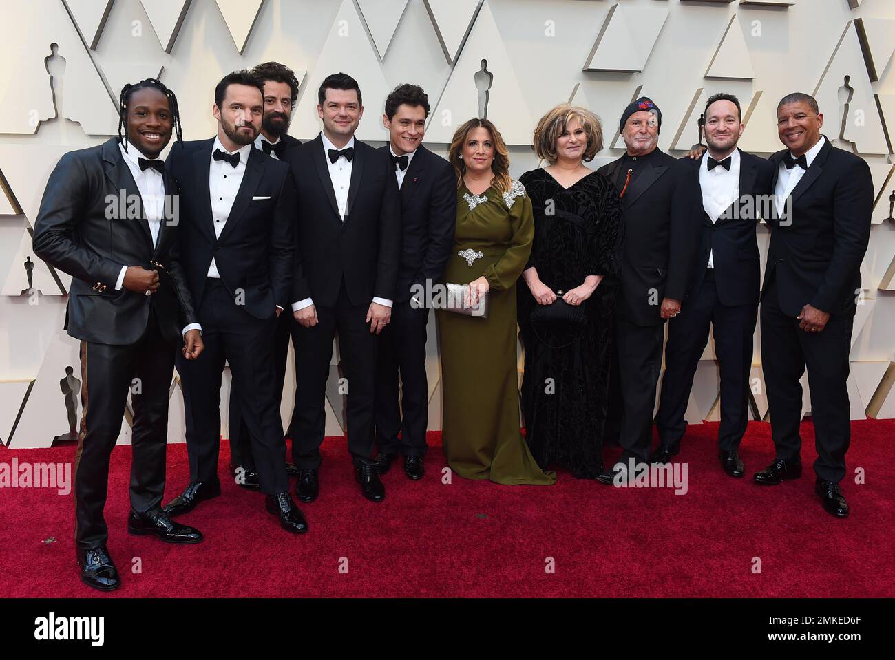 Shameik Moore, from left, Jake Johnson, Bob Persichetti, Christopher ...