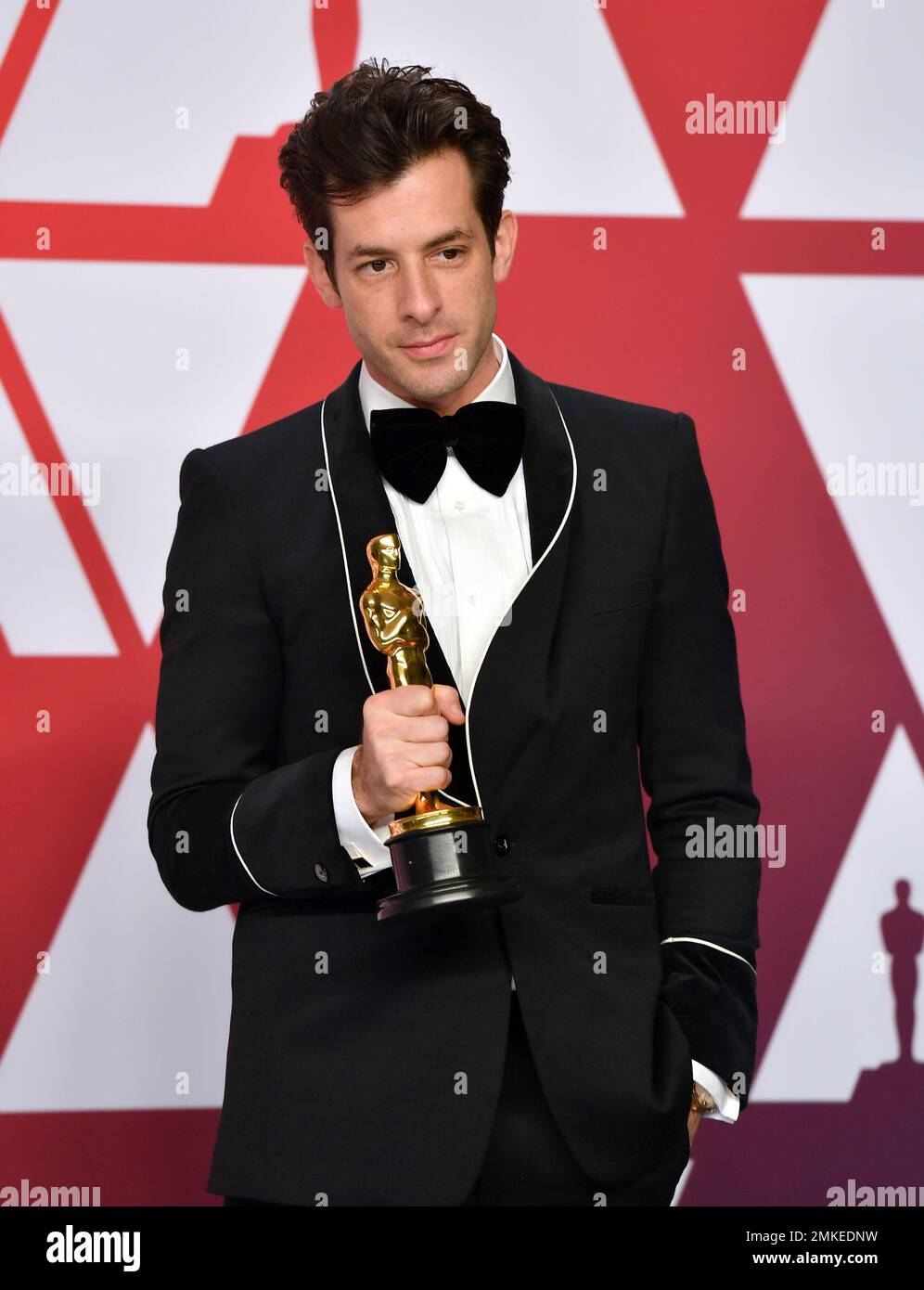Mark Ronson, winner of the award for best original song for "Shallow ...