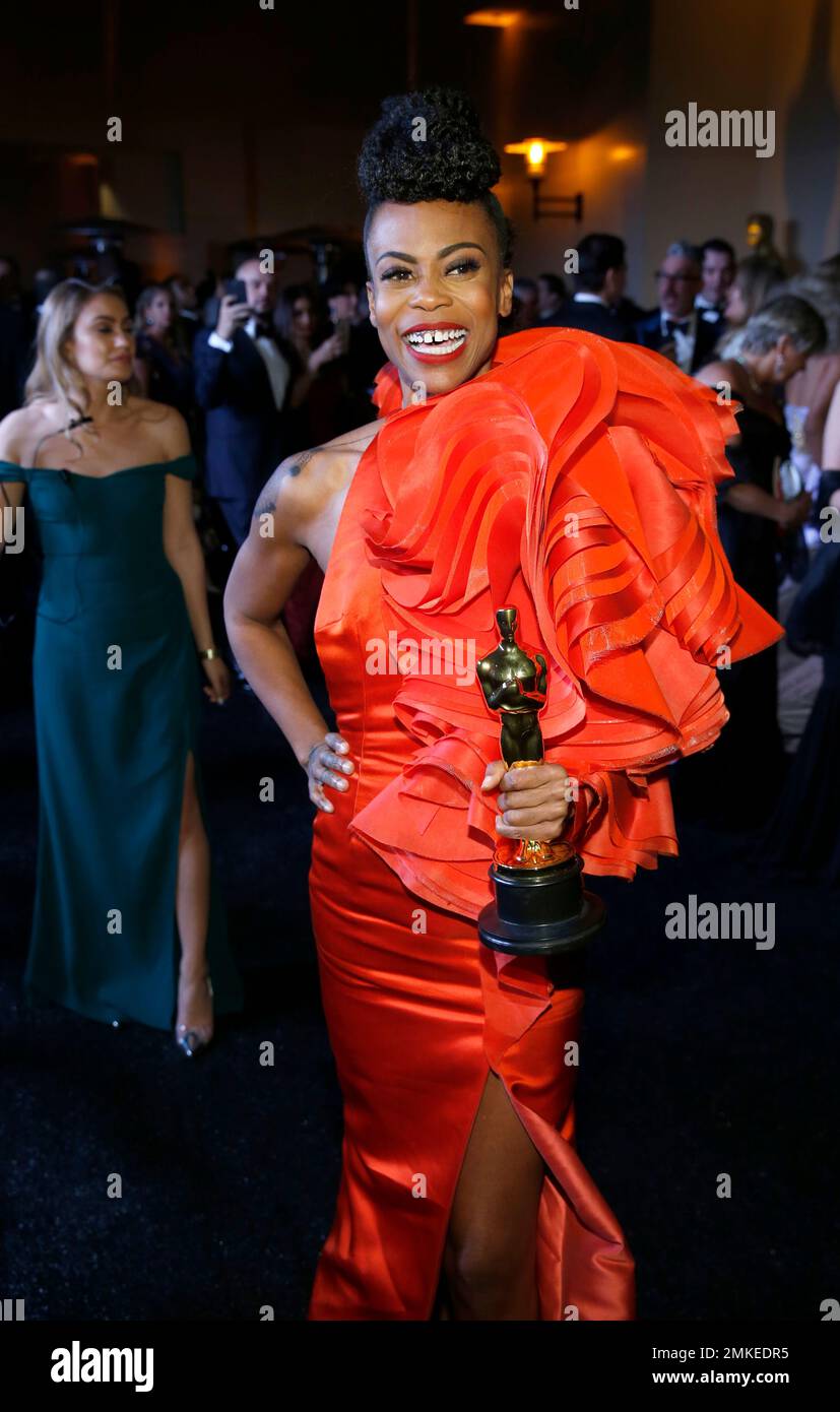 Hannah Beachler, winner of the award for best production design for ...