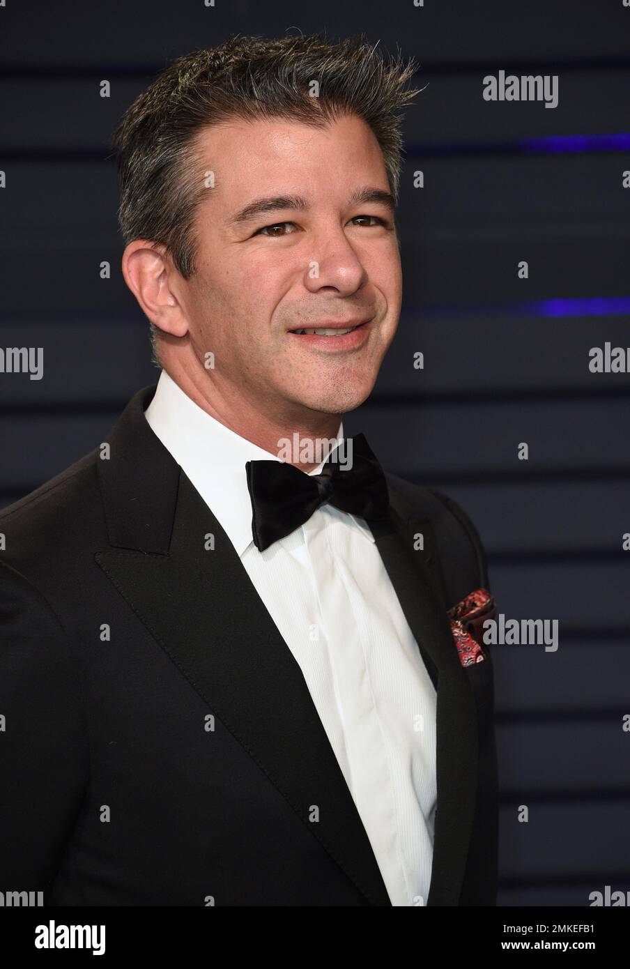 Travis Kalanick arrives at the Vanity Fair Oscar Party on Sunday, Feb ...