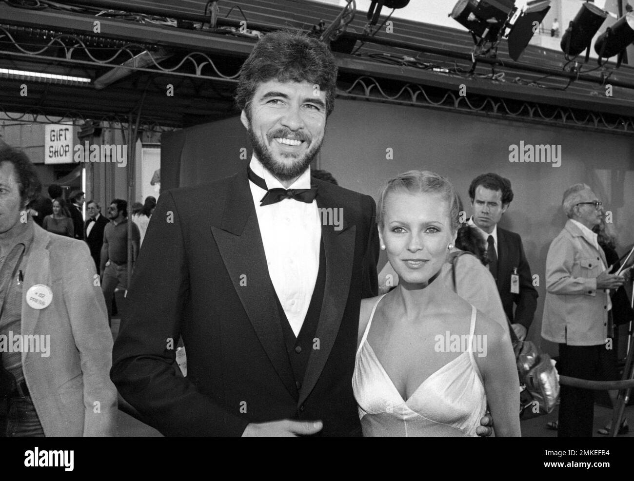 Cheryl Ladd with Brian Russell at the premiere of Annie at Mann's ...