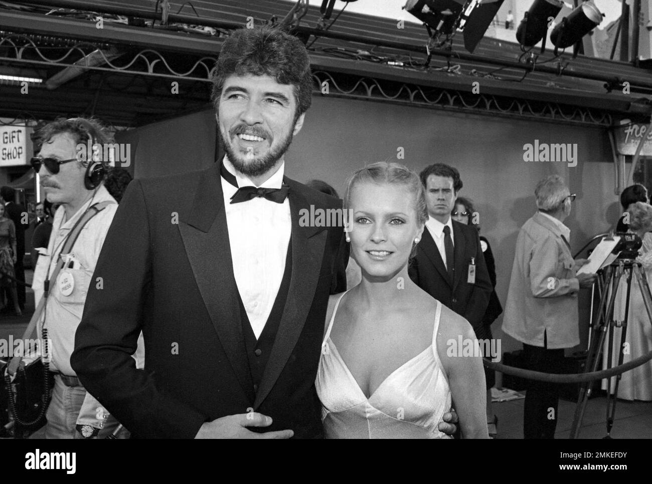 Cheryl Ladd with Brian Russell at the premiere of Annie at Mann's ...