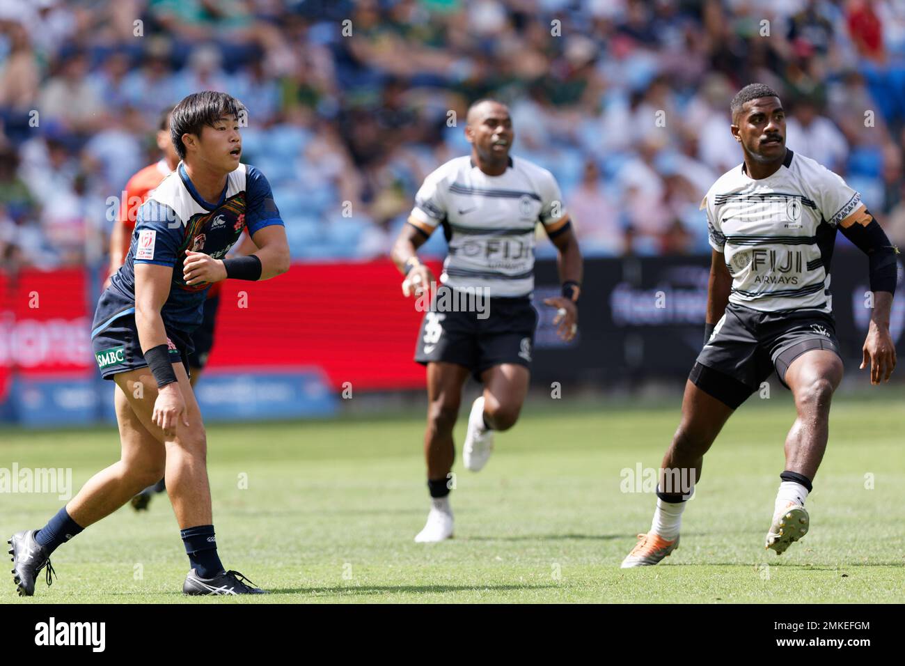 Sydney, Australia. 28th Jan, 2023. Kazuma Ueda of Japan passes the ball ...