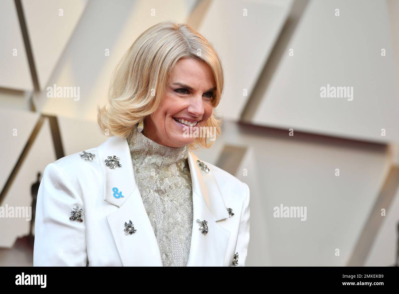 Sarah Kate Ellis arrives at the Oscars on Sunday, Feb. 24, 2019, at the ...
