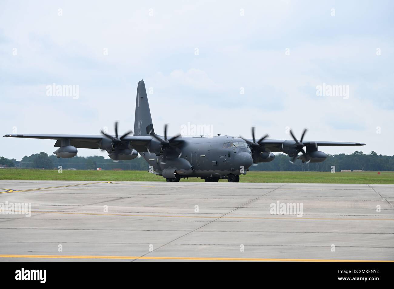 A U.S. Air Force HC-130J Combat King II, assigned to the 71st Rescue ...