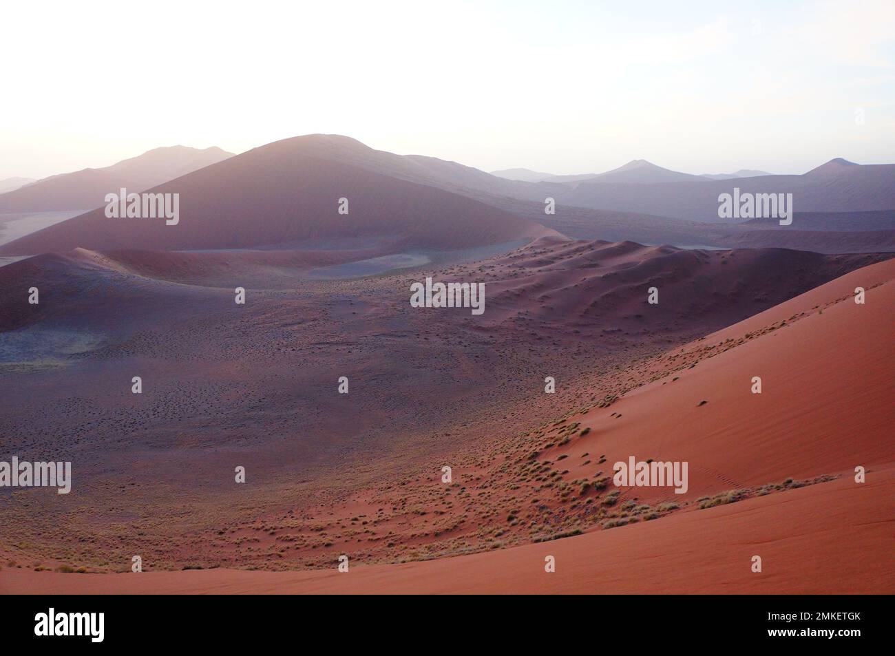 The sand dunes of the Namibian desert, Africa Stock Photo - Alamy