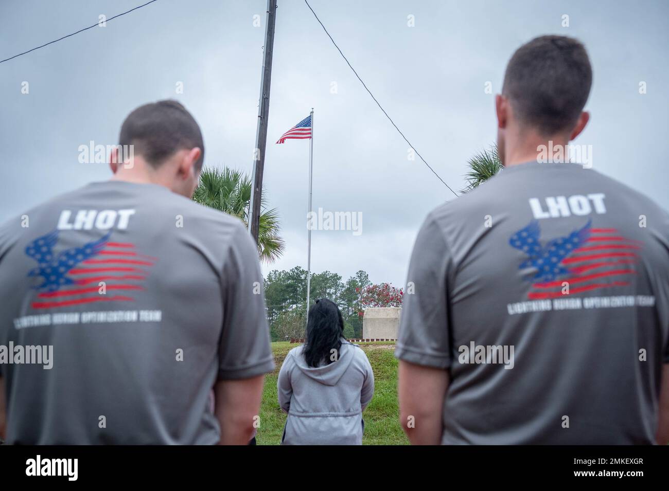 Soldiers from Fort Jackson’s 165th Infantry Brigade stand in a moment ...