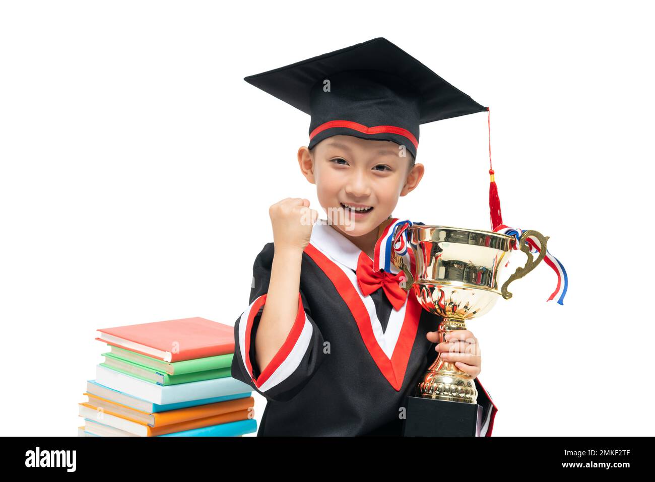 With a doctorial hat girl Stock Photo - Alamy