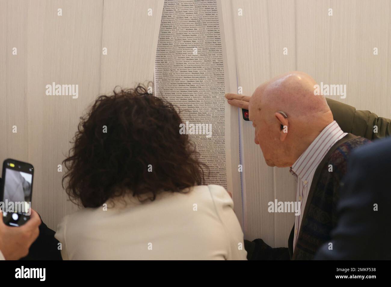 Book of names of holocaust victims hi-res stock photography and images ...