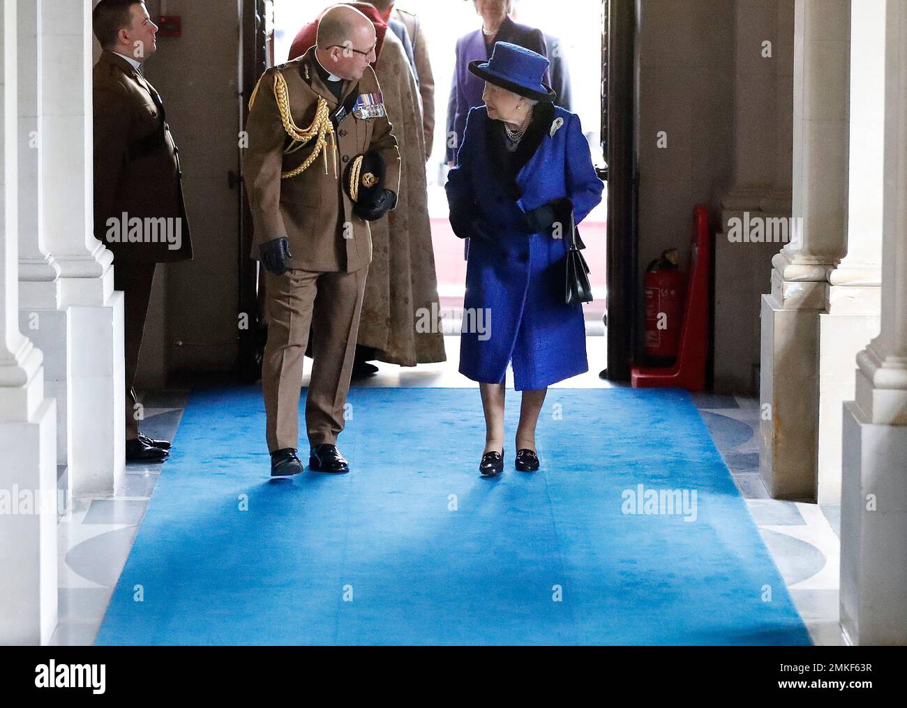 Britain's Queen Elizabeth II, Patron, The Royal Army Chaplains ...
