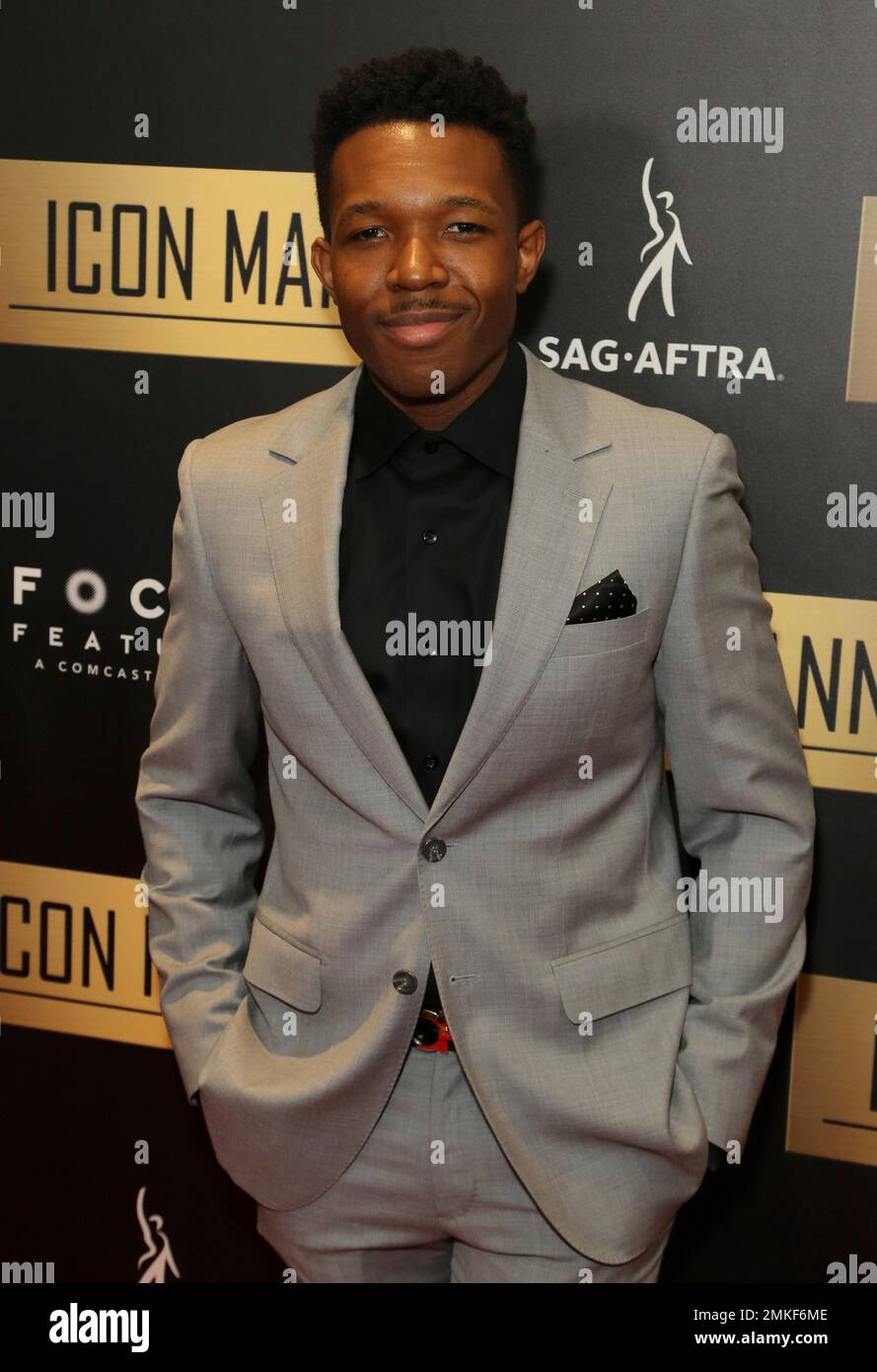 Denzel Whitaker arrives at the 7th Annual ICON MANN Pre-Oscar Dinner at ...