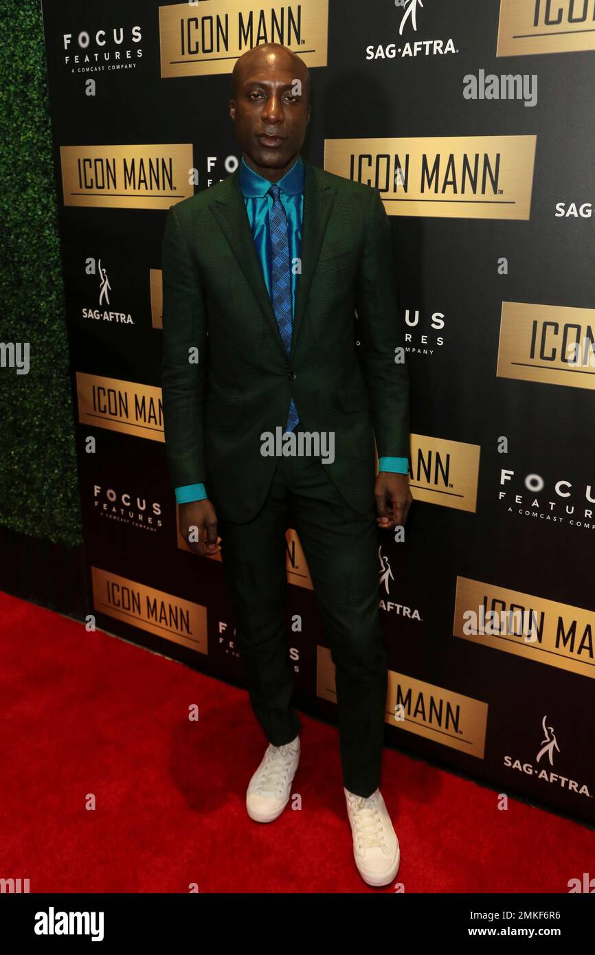 Ozwald Boateng arrives at the 7th Annual ICON MANN Pre-Oscar Dinner at ...