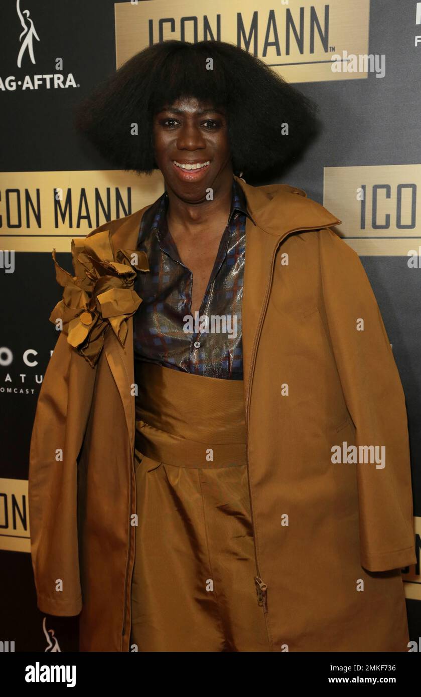 Miss J. Alexander arrives at the 7th Annual ICON MANN Pre-Oscar Dinner ...