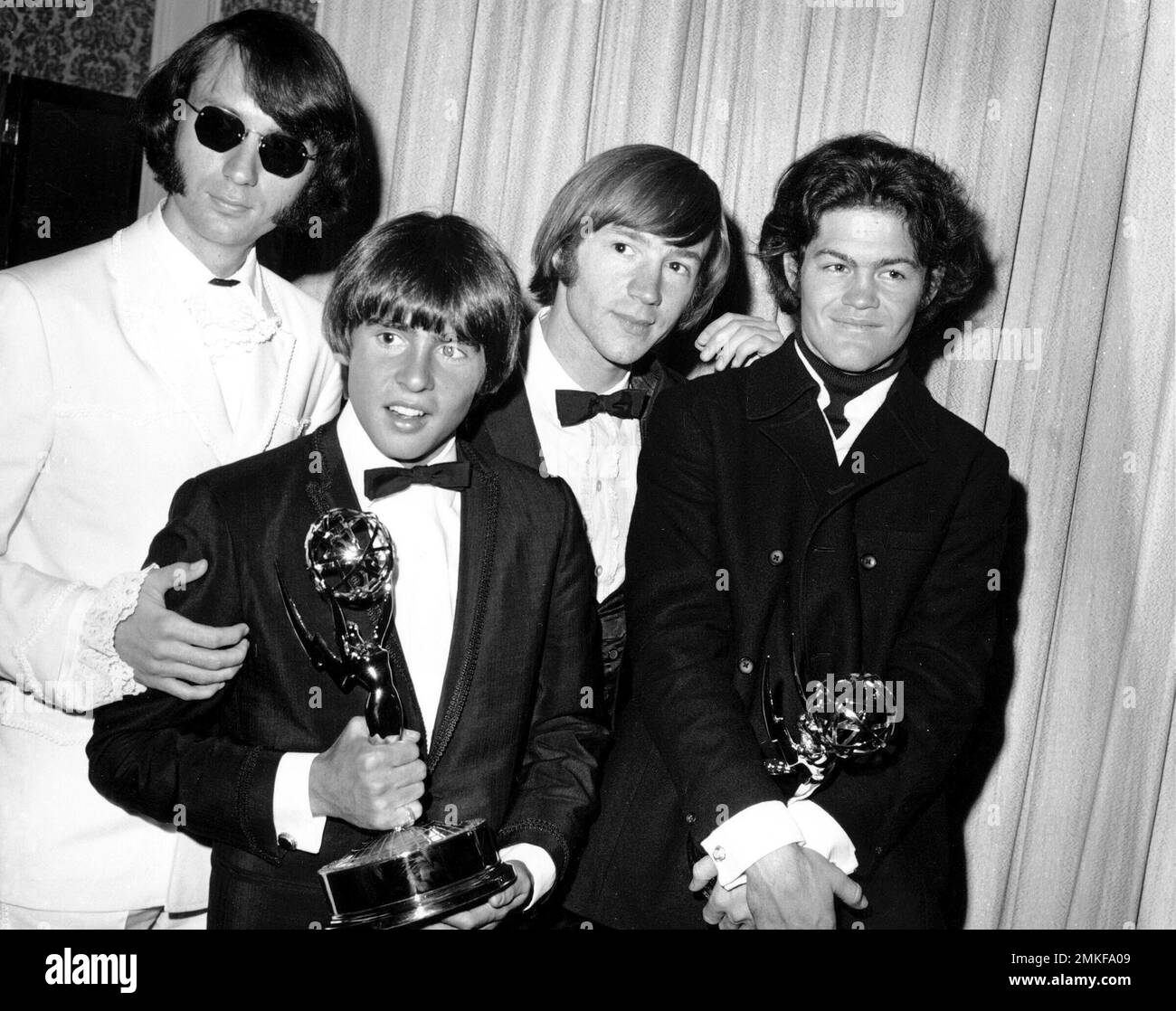 FILE - This June 4, 1967 file photo shows, from left, Mike Nesmith ...